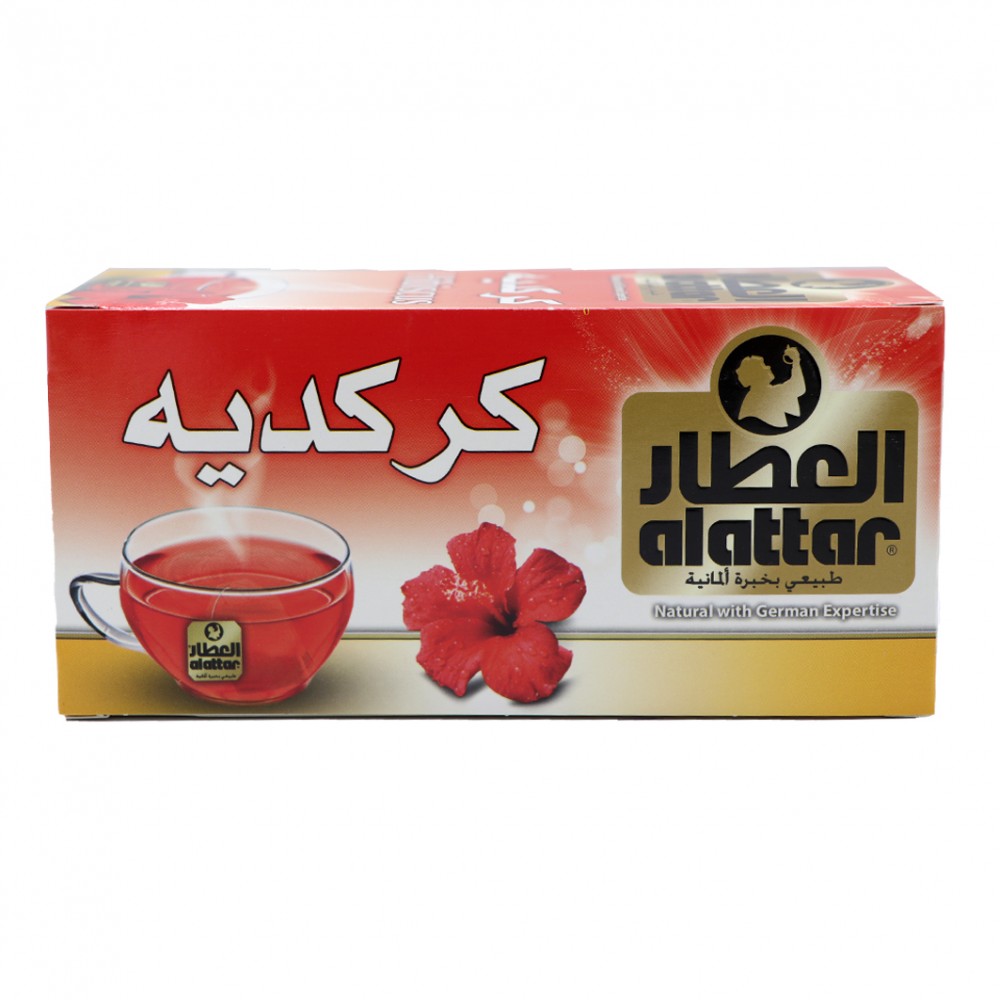 Al Attar Tea Hibiscus 25 Bags | Pharmacy and More